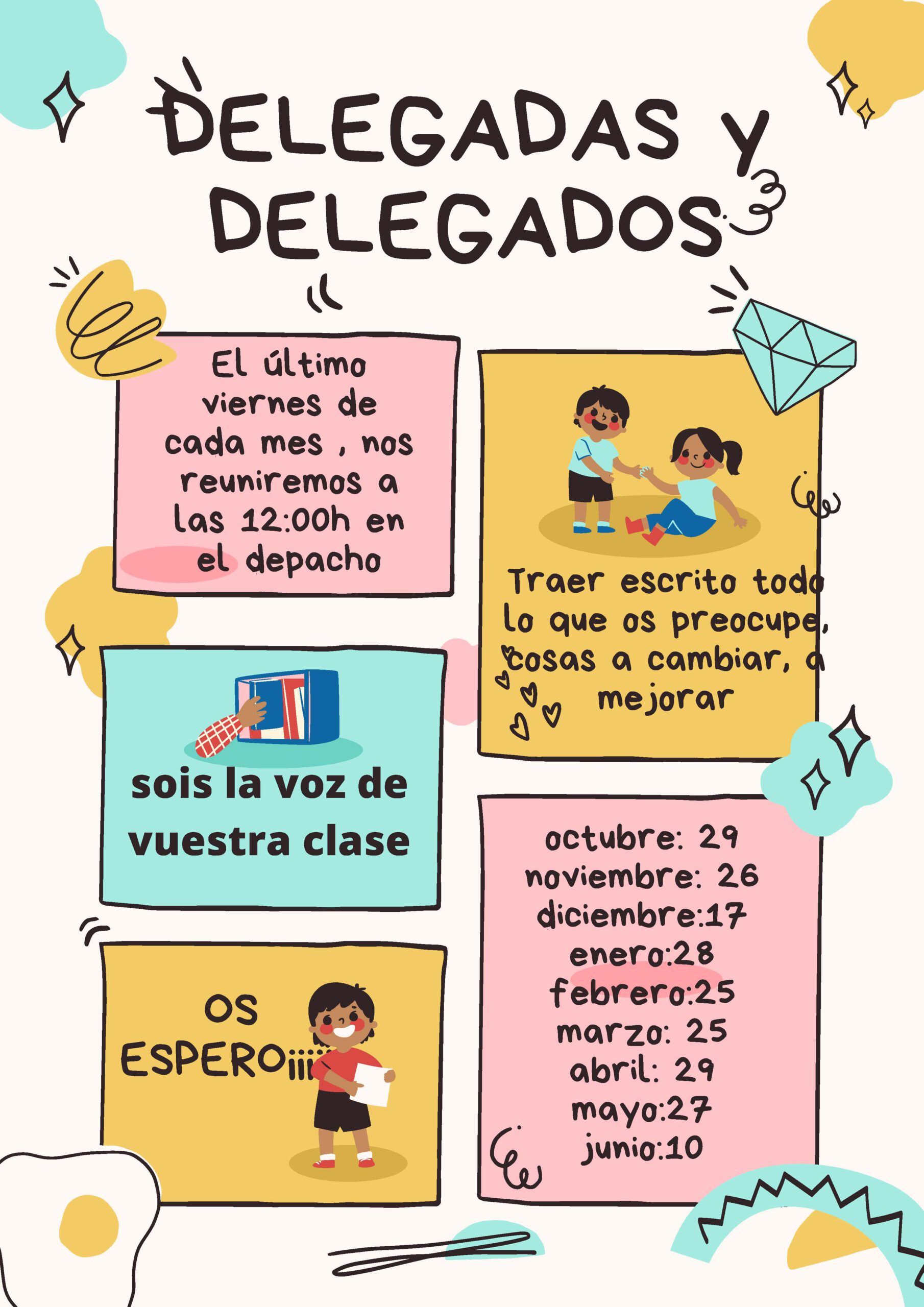 Delegadas y delegados – Crecer con-vivencia en Bacarot Delegadas y delegados – Crecer con-vivencia en Bacarot